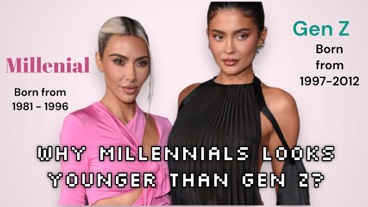Millennials looks younger that Gen Z! That is a fact, but why ...